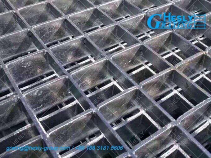 Pressure Locked Steel Grating | 80X6mm load bar @ 40mm spacing
